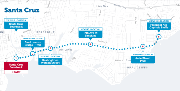 V kalifornském městě Santa Cruz vyjela tramvaj. Na pár dnů ...